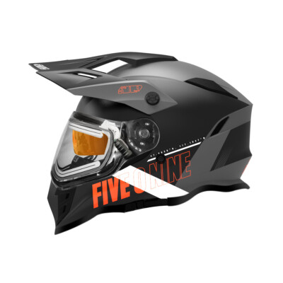 509 Delta R3L Ignite Electric Lens Snowmobile Helmet Orange (2023) Size ...