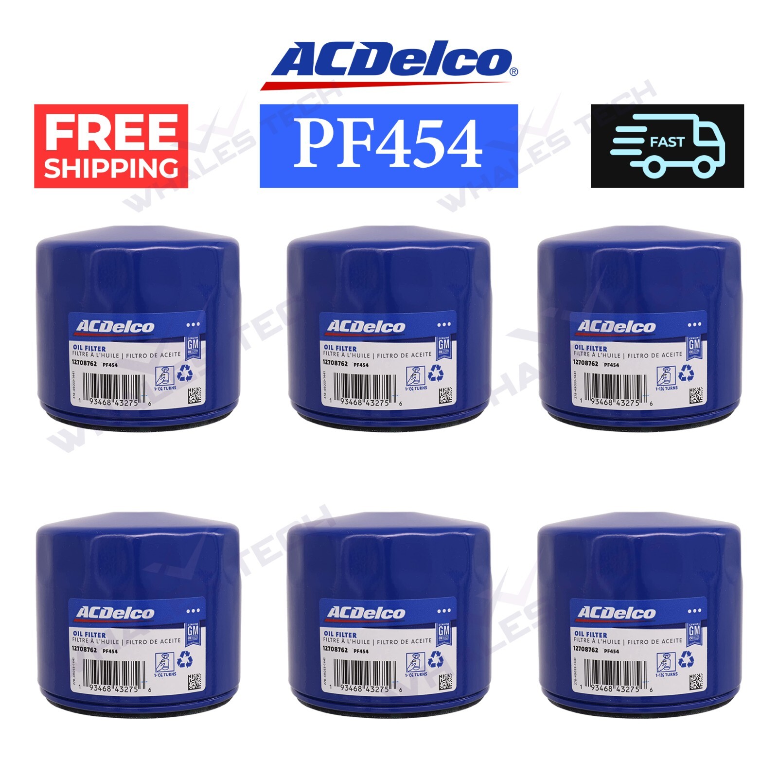 AC-Delco PF 454 - cross reference oil filters | oilfilter ...