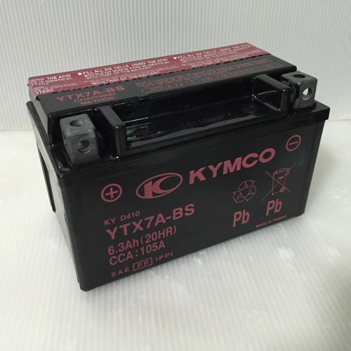 BATTERIA ORIGINALE YUASA YTX7A-BS KYMCO AGILITY 50 4T RS R12 2012 2013 ...