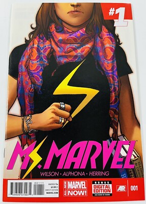MS. MARVEL #1-19 COMPLETE SET 1ST FULL APP KAMALA KHAN 1ST PRINTS 2014 ...