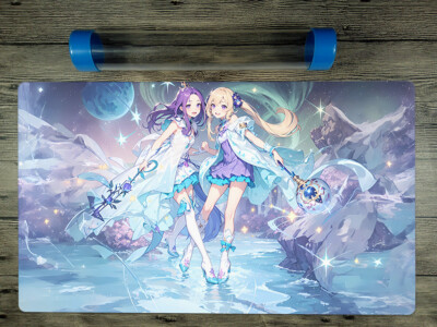 Ygomat Rikka Sheet Trading Card Game OCG Playmat TCG Mat Free Best Tube ...