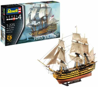 Revell 05408 - HMS Victory Level 4 Plastic Kit Nelsons Trafalgar Battle ...