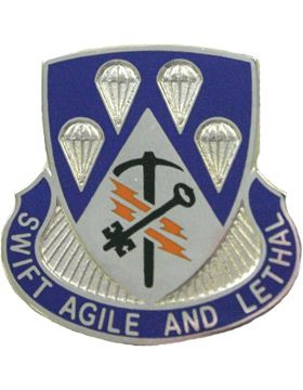 0004 Bde 82 Airborne Special Troops Bn Unit Crest (Swift Agile And ...