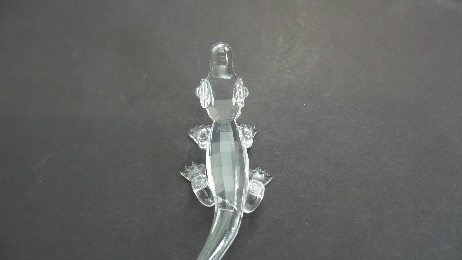 WONDERFUL SWAROVSKI CRYSTAL "ALLIGATOR" FIGURINE, "ENDANGERED SPECIES ...