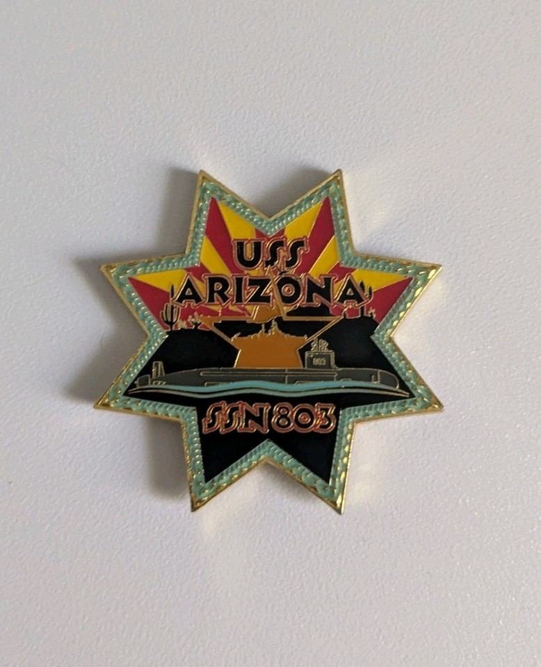 USS Arizona SSN 803 US Navy Virginia Class Submarine Challenge Coin | eBay