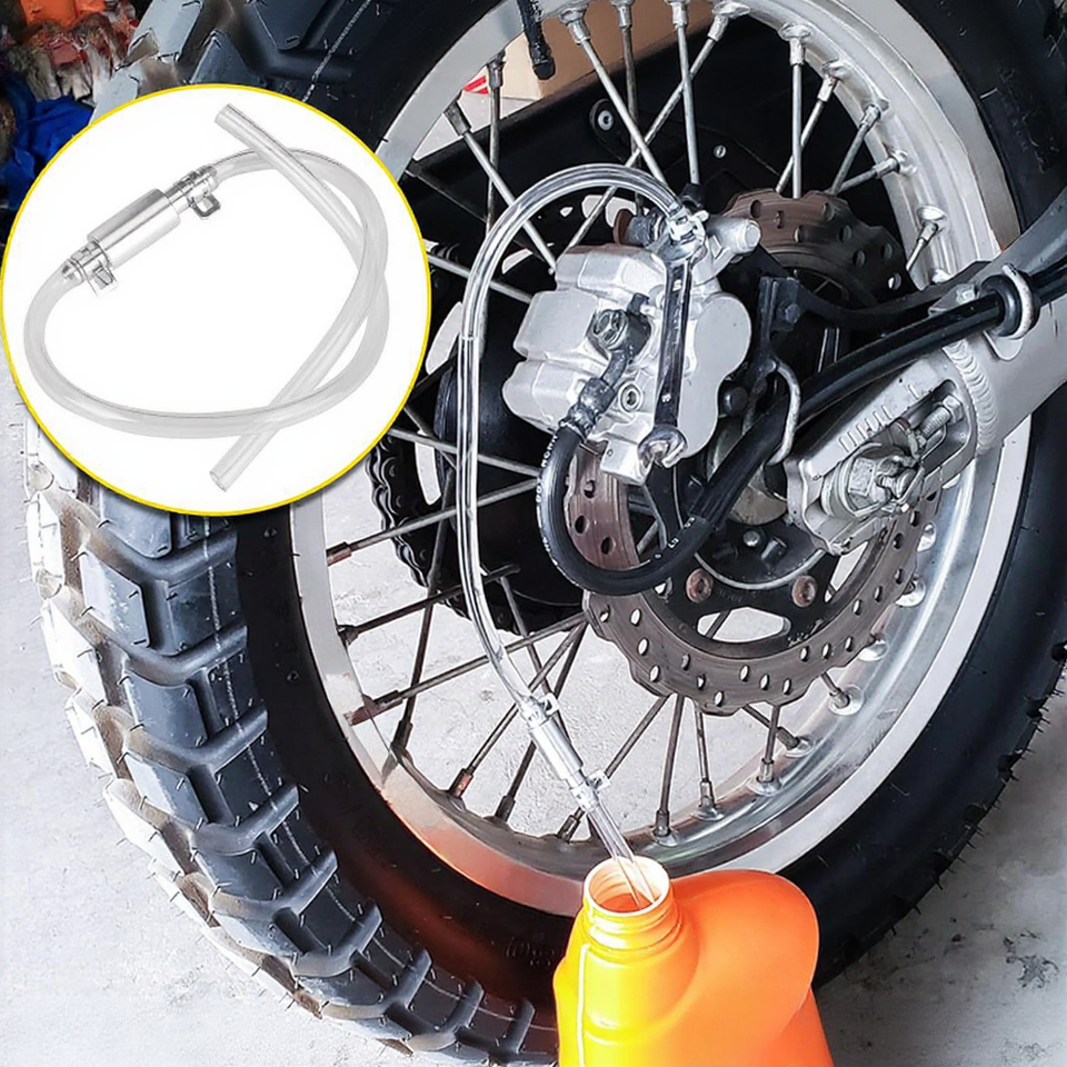 For Motorcycles Brake Bleed Kit Brake Maintenance Prevents Air Backflow ...