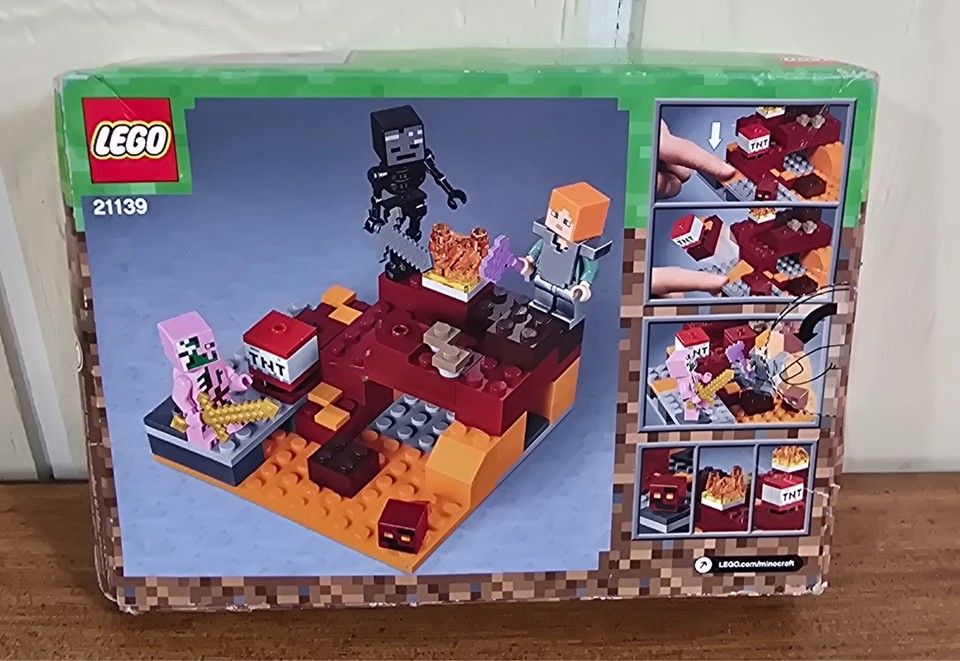 LEGO Minecraft: The Nether Fight (21139) - NEW 673419281362| eBay