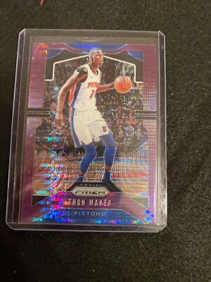 2019-20 Prizm Basketball Thon Maker Purple Pulsar PRIZM SP /35 | eBay