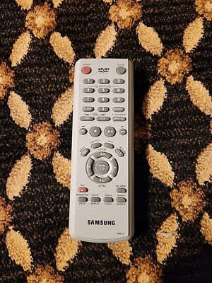 OEM Gray SAMSUNG 00021C DVD VCR REMOTE CONTROL DVD-V4600 DVD-V4600A DVD ...