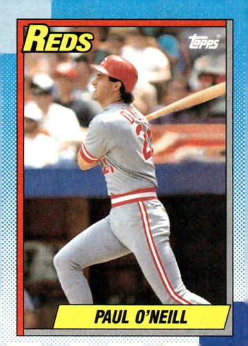 1990 Topps #332 Paul O'Neill - Cincinnati Reds | eBay