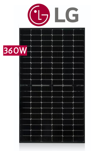 LG Solar Panel (LG360N1T-E6) LG_NeON H Bifacia 360W-Monocrystalline ...