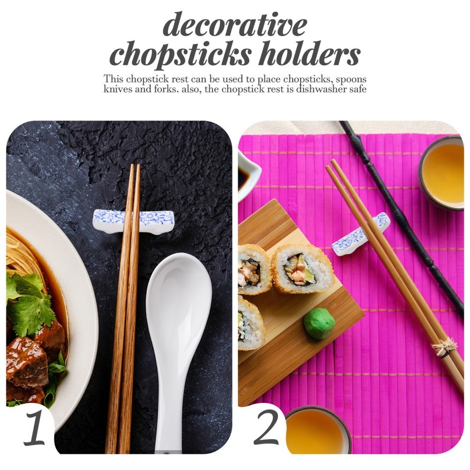 5 Pcs Chopstick Rests for Home Restaurant Holder Stand Chopsticks ...
