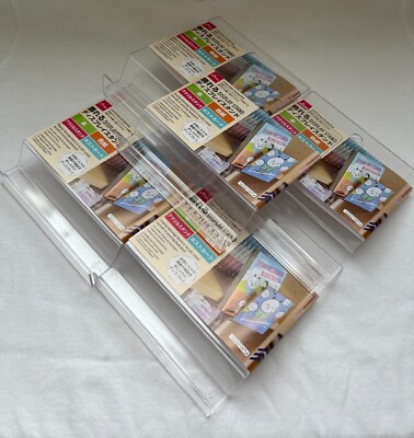 DAISO Manga Display Shelf Bookend Set of 5 Bookshelf Organizer NEW | eBay