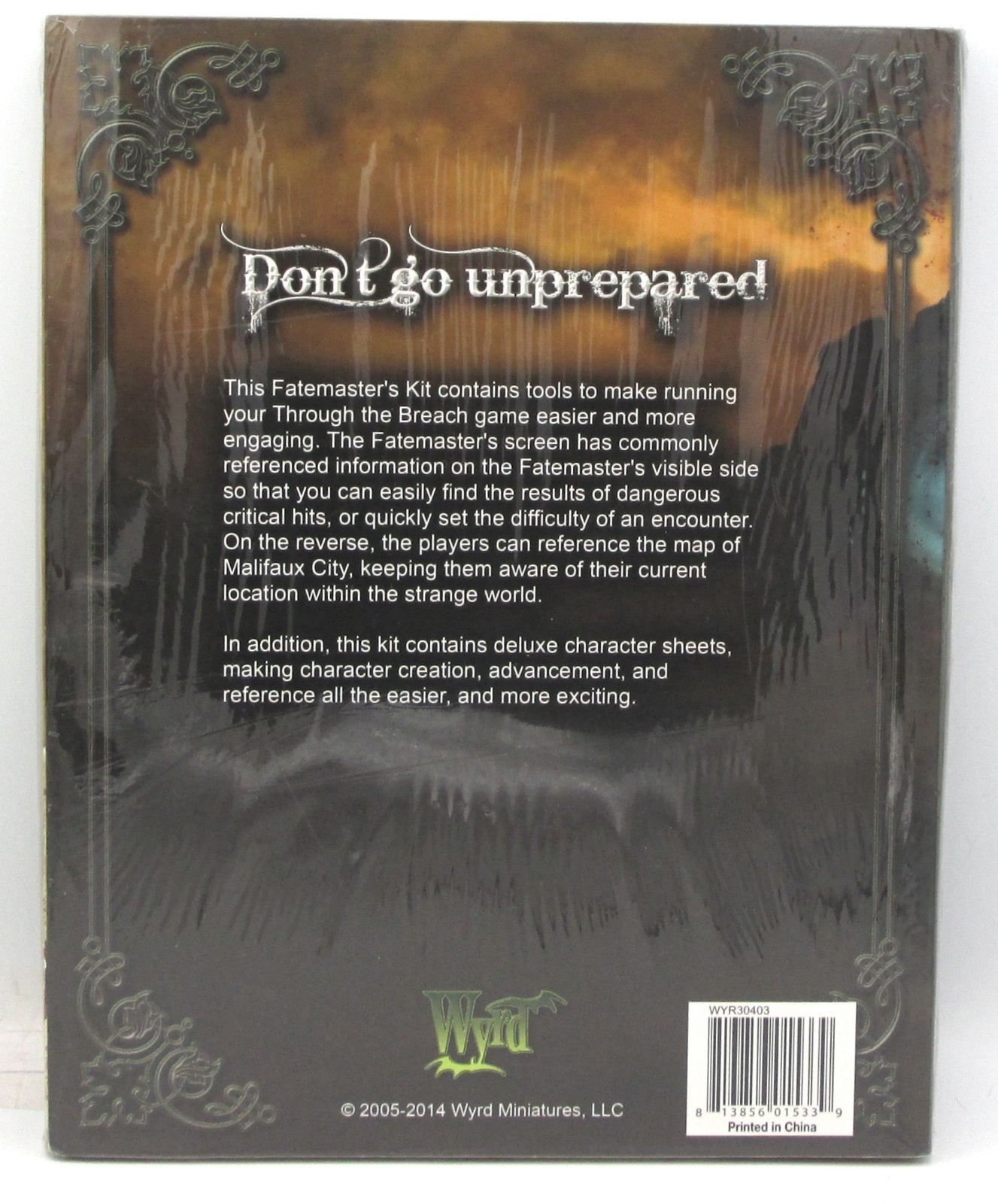 Through the Breach WYR30403 The Fate Master's Kit (Screen & Character ...