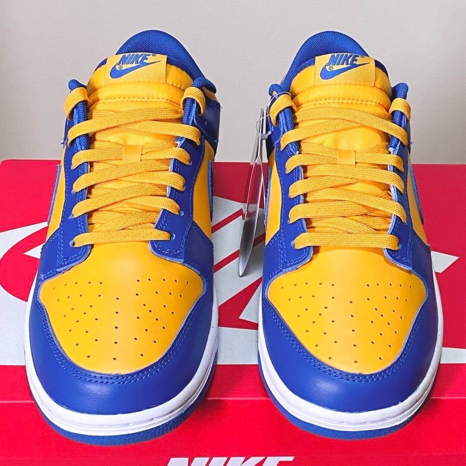 Nike Dunk Low "Blue Jay and University Gold/UCLA" DD1391-402 Shoes men ...