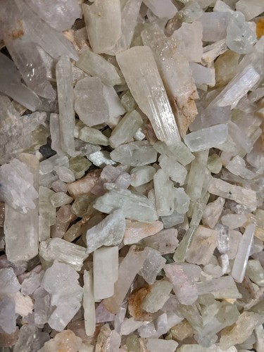 1lb Bulk Wholesale Natural Pink Green Clear Kunzite Spodumene Crystals ...