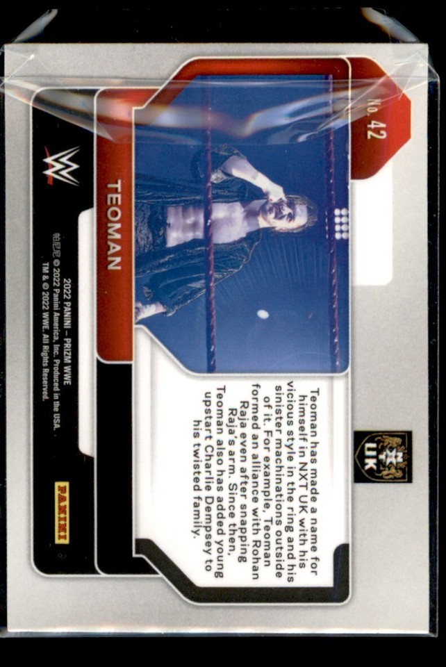 2022 PANINI WWE TEOMAN RC #42 | eBay