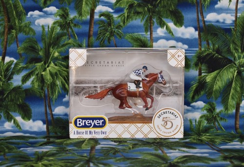 Breyer NEW SECRETARIAT 50th Anniversary LIMITED EDITION Figurine ...
