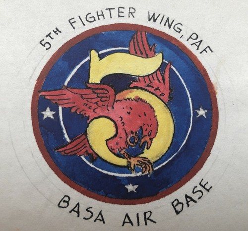 VINTAGE Philippine Air Force PAF ORIGINAL Art Emblem Insignia Symbol ...