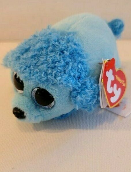 Ty Beanie Babies 42316 Teeny TYS Lexi The Blue Poodle Lexie Lexy ...