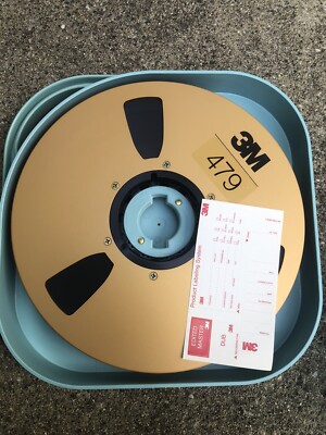 3M 479 NEW Broadcast Recording Tape 96 Min Lot of 2 C Format Videotape ...