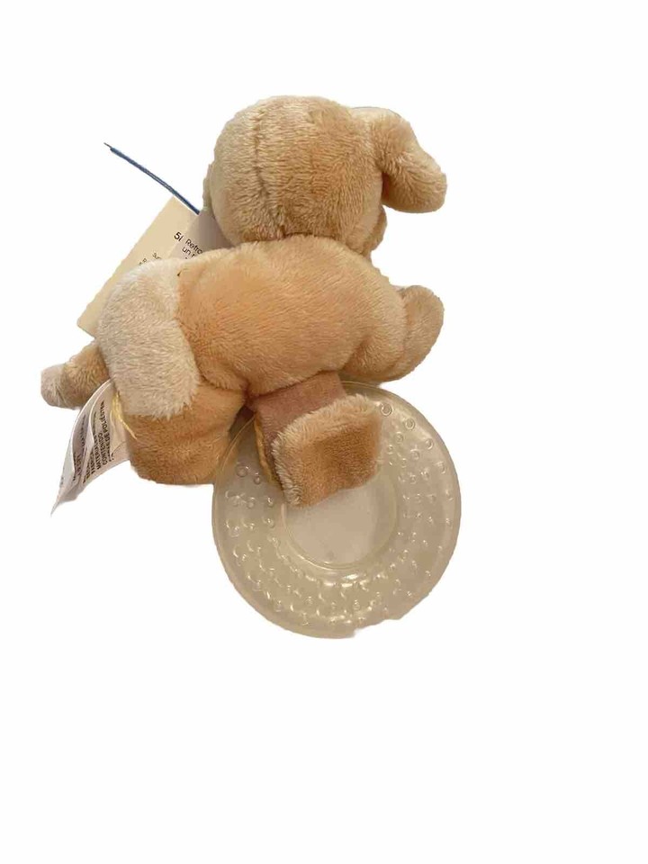 Baby Gund Teether Puppy Dog Spunky Tan Plush New With Tags. All Colors ...