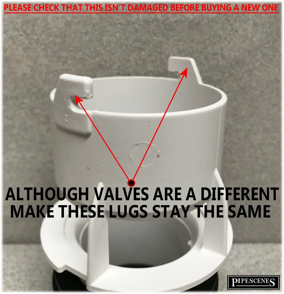 Old Concealed Macdee Pneu Compact Pneumatic Flush Valve Syphon ...