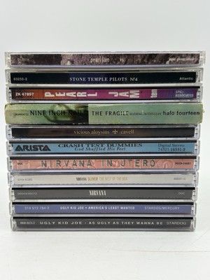 11 Cd Grunge 90s Rock Lot Nirvana Pearl Jam Ugly Kid Joe STP Vicious ...