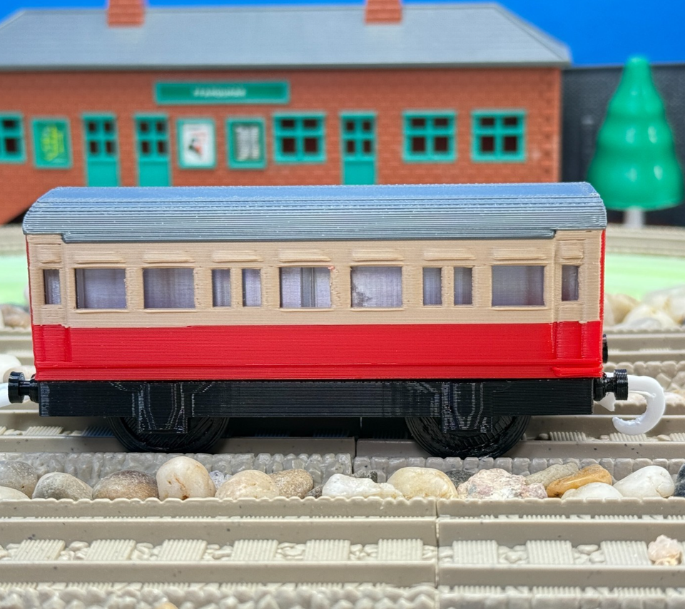 TrackMaster Plarail Deluxe Express Passenger Coach Train Custom Made | eBay