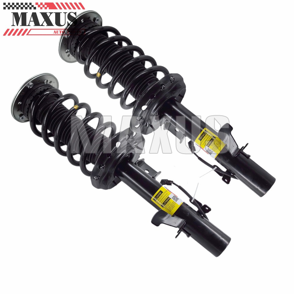 Pair Front Shock Struts Spring Magnetic For Land Rover Range Rover ...