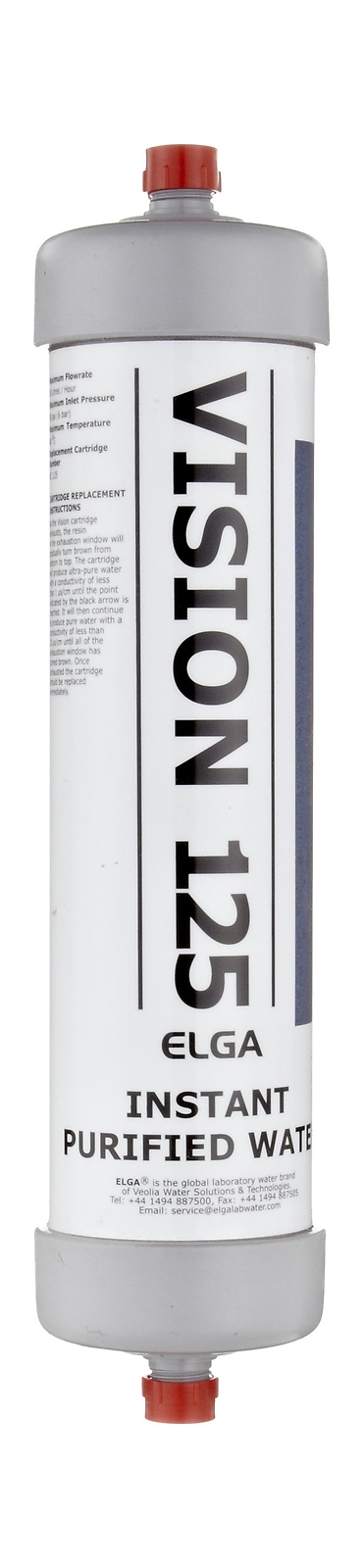 Elga VC125 Vision Cartridge for Small Deioniser for sale online | eBay