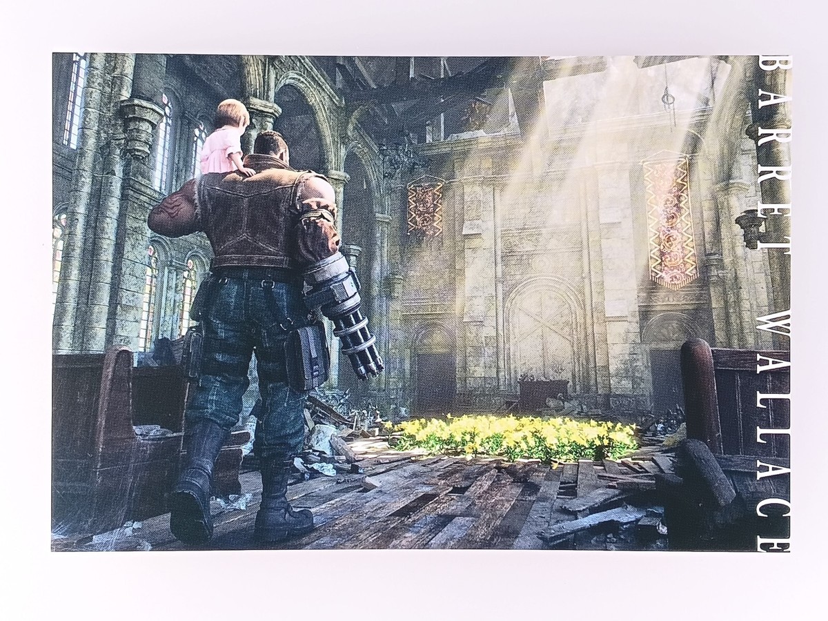 Barret Wallace Character Art From Final Fantasy Vii Remake Art