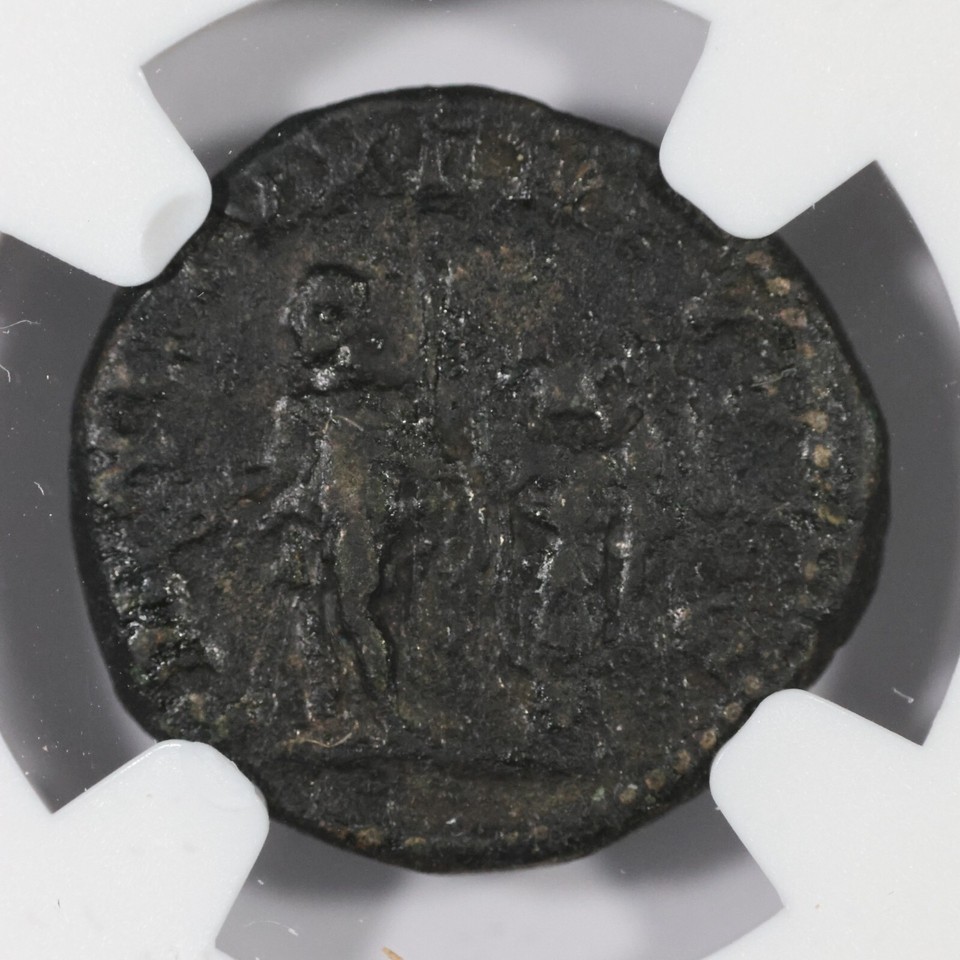 Geta AR Denarius Roman Empire Silver Coin 209-211 AD - NGC Ch F | eBay