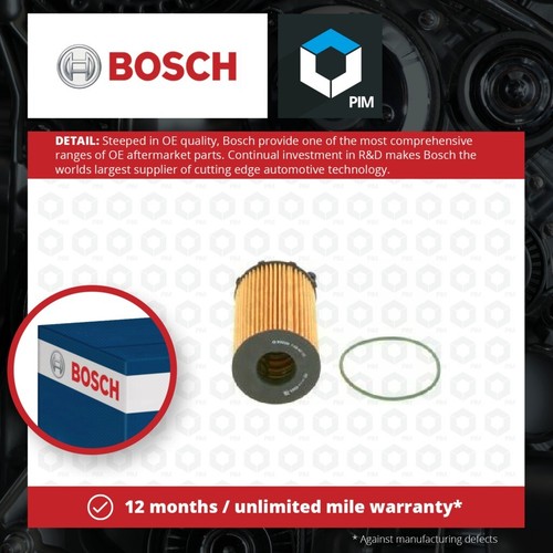 Oil Filter fits VW TOUAREG 7P 3.0D 11 to 18 Bosch 059115561D 059198405 ...