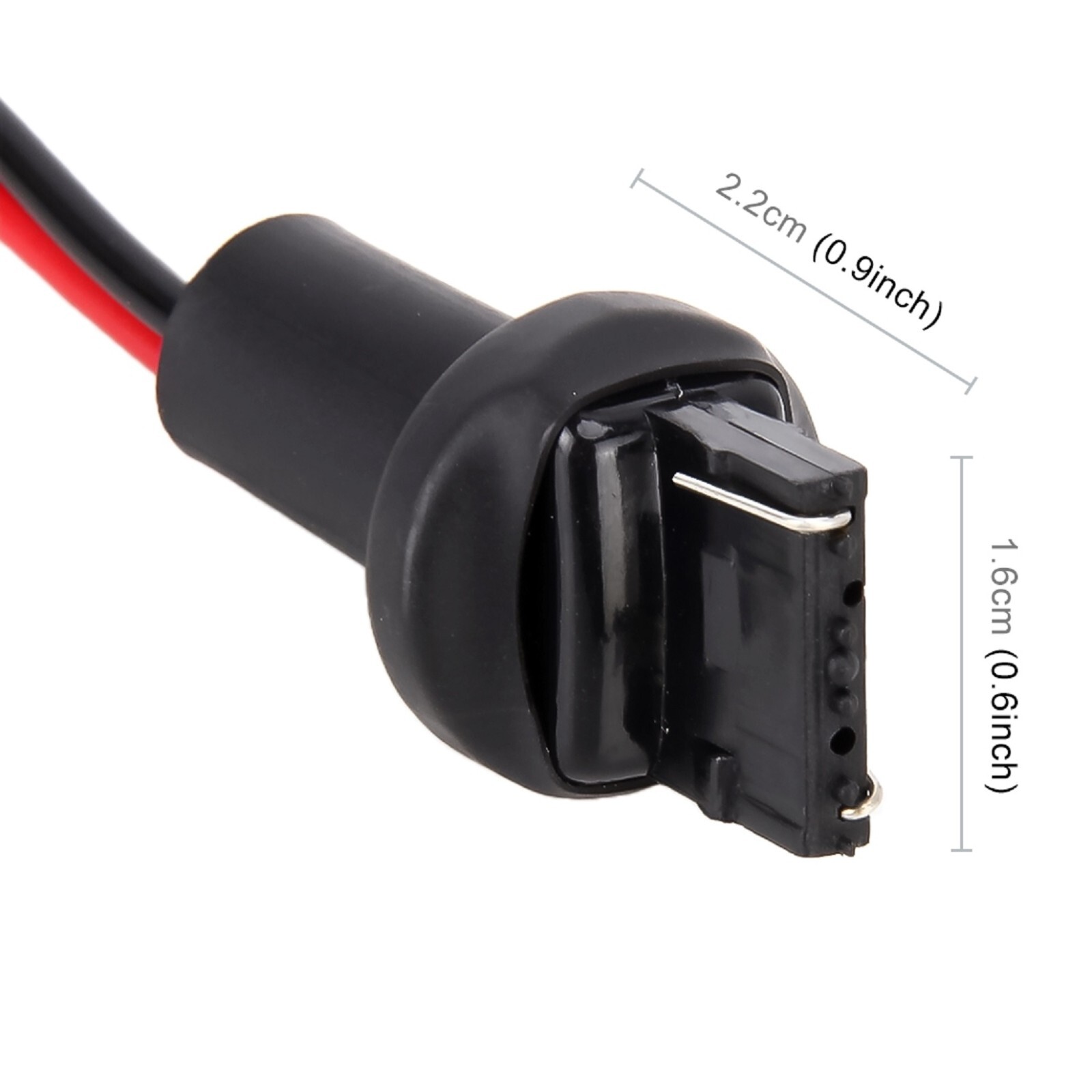 Pigtail Wire Male Socket 7440 T20 Two Harness Cable Rear Turn Signal ...
