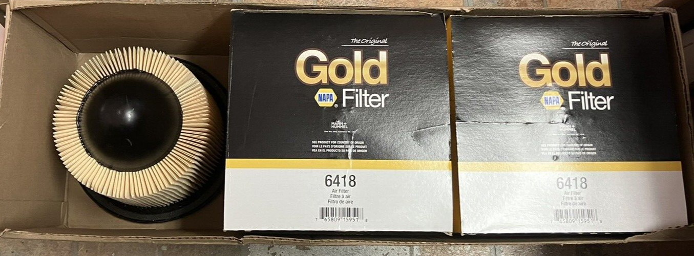 Lot of 3 - NAPA Gold Air Filters Part # 6418 - Replacement Element ...