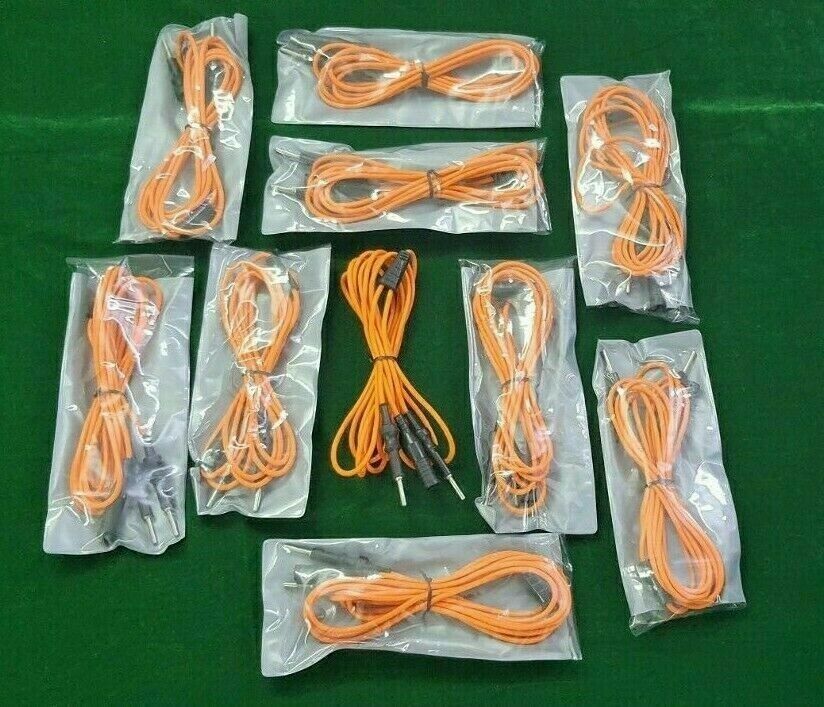 10pc Laparoscopic Bipolar Cable Laparoscopy Endoscopy Best Instruments ...