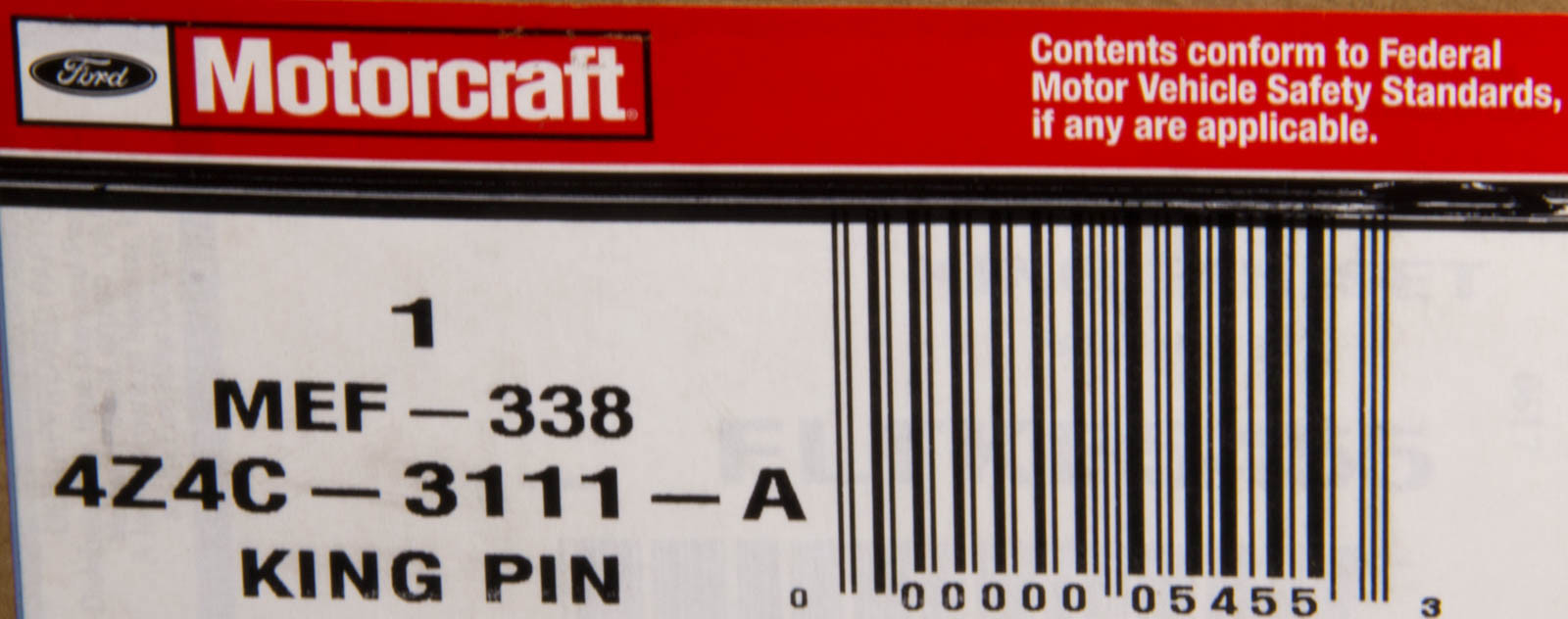 OEM NEW 2010-2015 Ford F650 King Pin Overhaul Kit Sleeve Both Sides ...