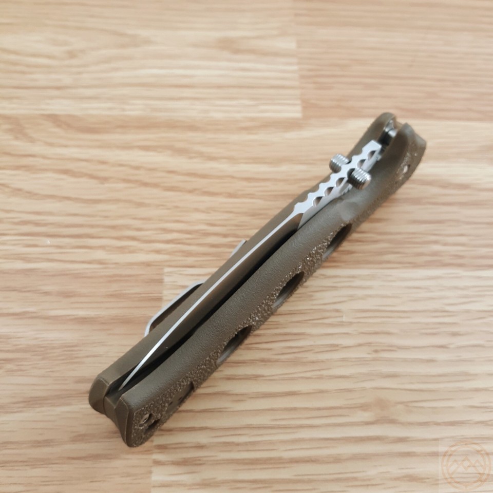 Cold Steel Gunsite Counter Folding Knife 4" AUS10A Steel Blade Griv-Ex ...
