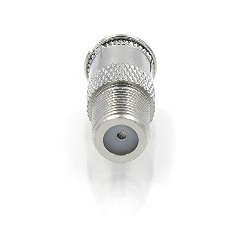 Rg6 Coaxial Cable Connector Quick Push On Male To F Type Female Coax ...