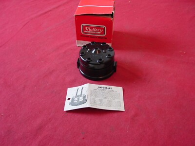 NOS 4001 Mallory Cap V8 ZC YC Double Life Rev-Pol Distributor 8CYL | eBay