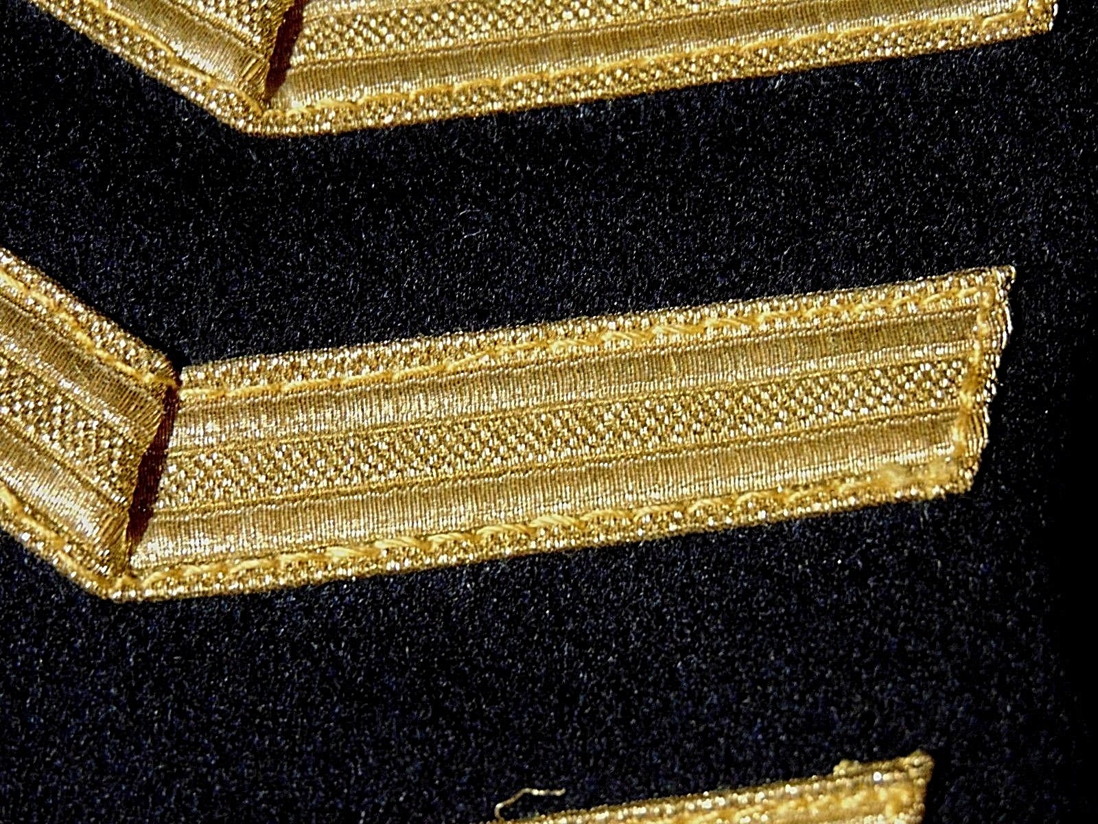 VINTAGE Royal Navy Gold Bullion Chevrons | eBay UK
