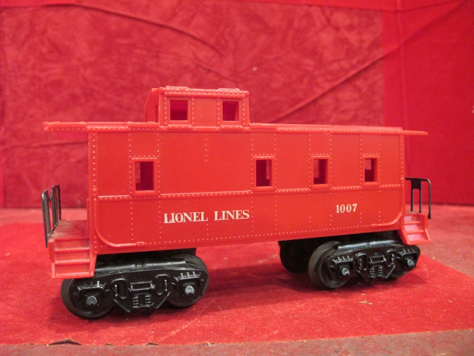 Vintage Lionel Lines Red Caboose O Gauge #1007 | eBay