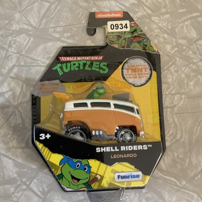 2023 NICKELODEON TMNT Shell Riders LEONARDO Orange VW Bus Beatle New ...