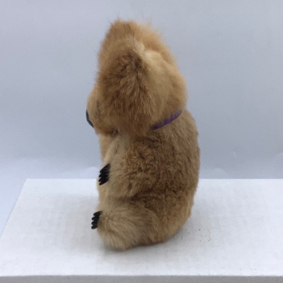 Brown Koala Bear Stuffed Animal Real Fur Vintage Stiff 5" | eBay