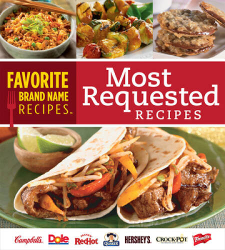 Favorite Brand Name Most Requested Recipes - Paperback - VERY GOOD ...