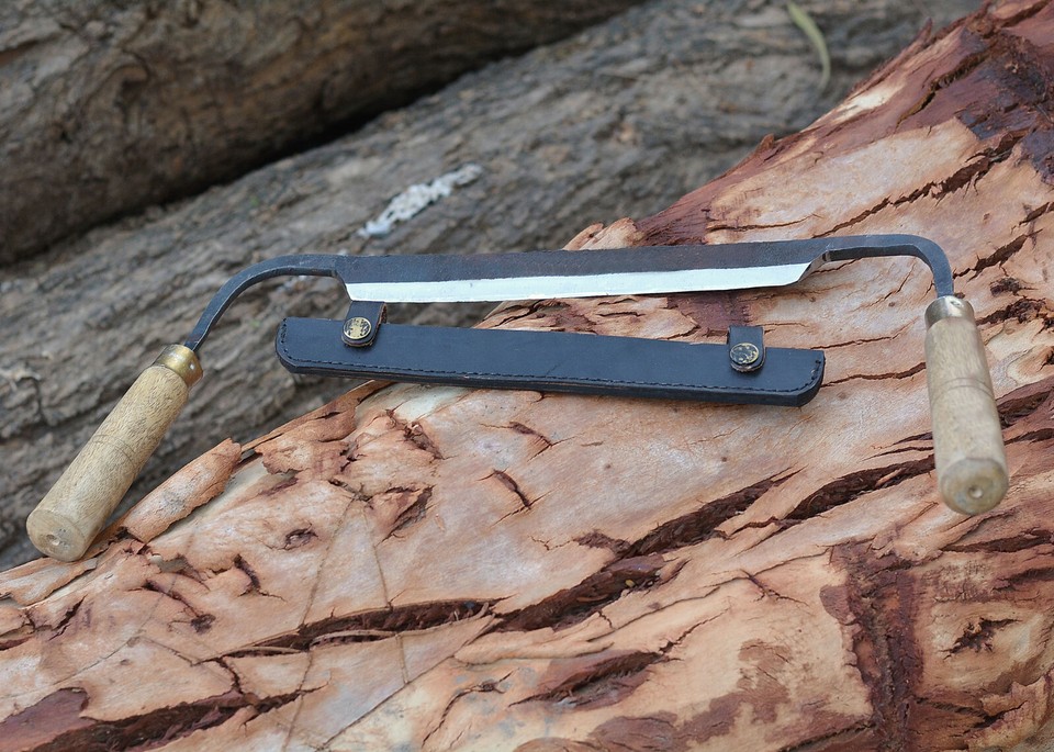 Drawing knife angle blade, Carpenters Draw knife,Hand Forged Blade ...