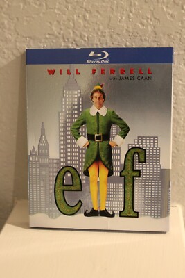 Elf (Blu-ray, 2003) Will Ferrell EXCELLENT CONDITION 794043123467| eBay