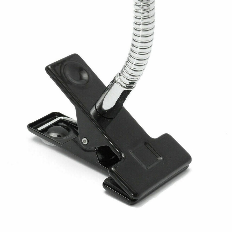 New Magnifier Clip-on Lighted Table Desk LED Clamp Lamp 2.5x 5x ...