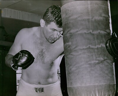 LG770 1962 Orig George Wheeler Photo BOB CLEROUX Hvywt Boxing Fighter ...